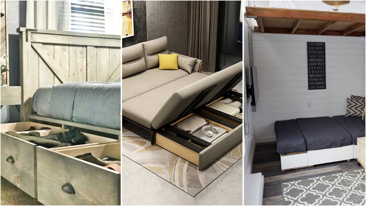 10 Multifunctional Bed For Small Space