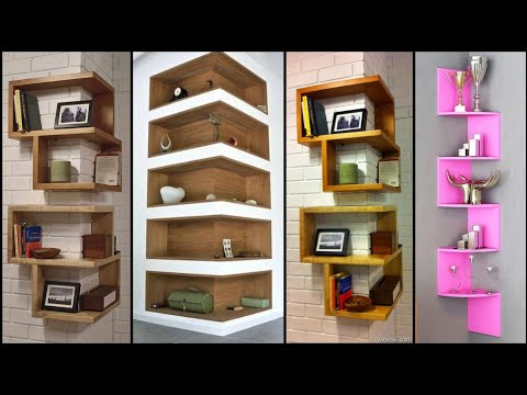 Classic Corner Wall Rack Designs 2022 || Modern Wall Rack Designs For ...